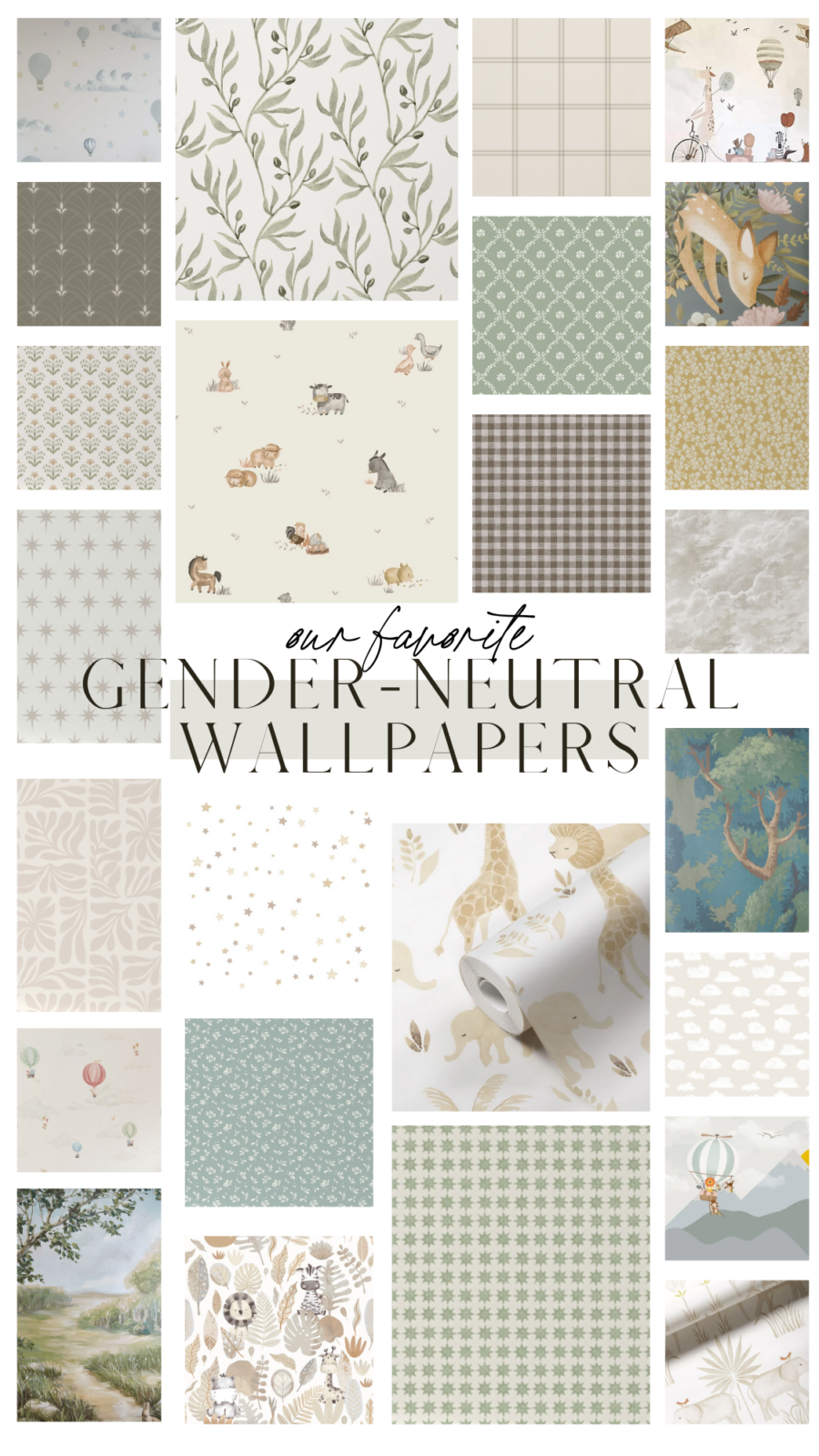 25 Gender-Neutral Wallpapers to Use In Your New Nursery | Alma Homes